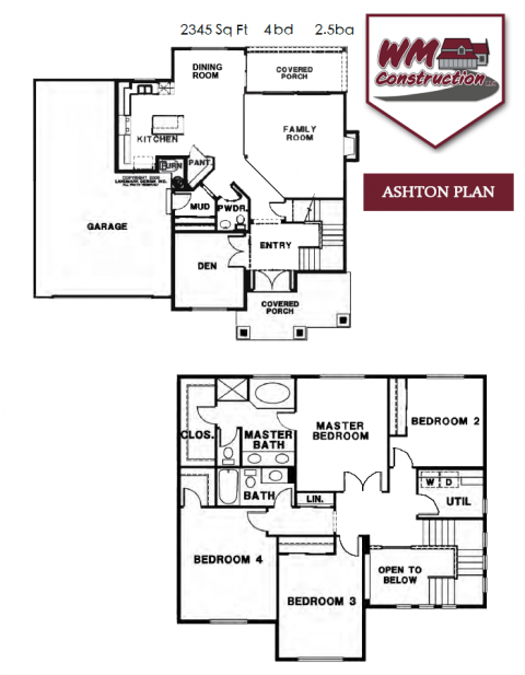 Floor Plans | WM Construction, LLC