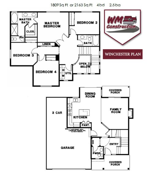 Floor Plans | WM Construction, LLC